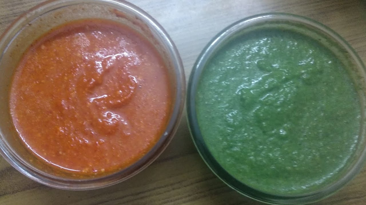 (fast recipe episode 4) mint and red chilli garlic chutney😍😍👌🏻 - YouTube