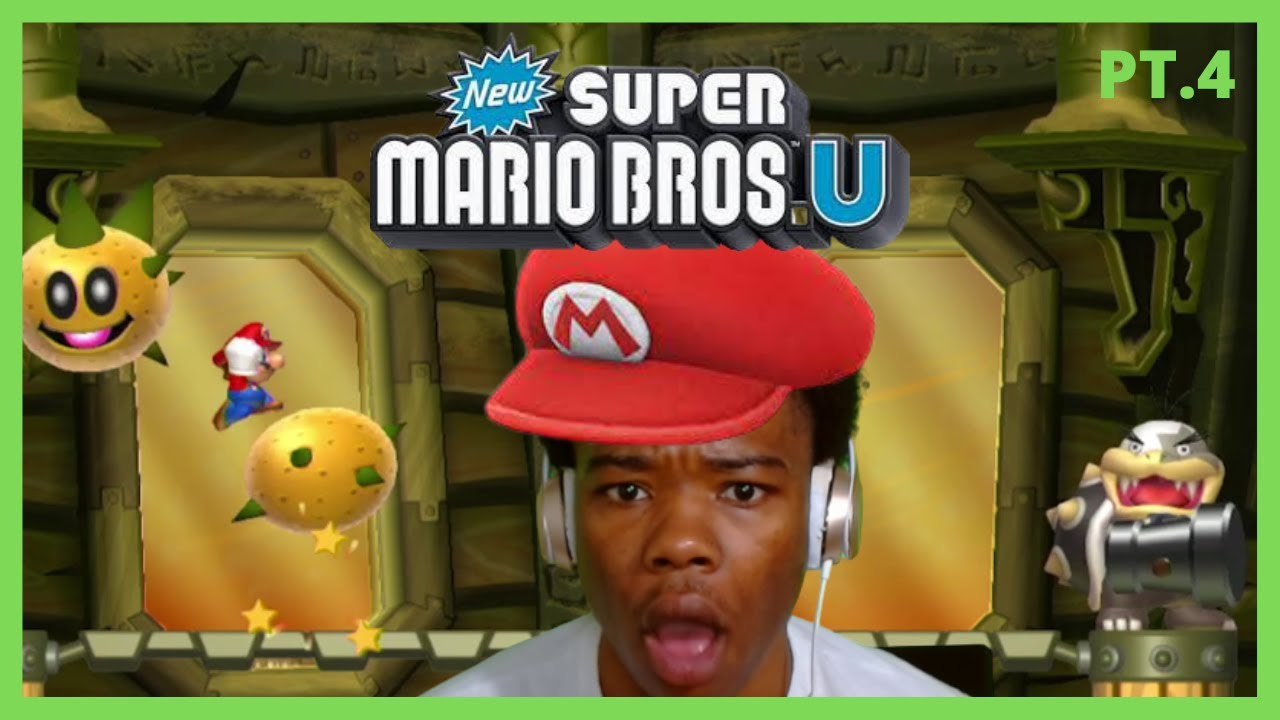 SUPER MARIO U pt.4 | WE GETTING SERIOUS NOW!!!!! - YouTube