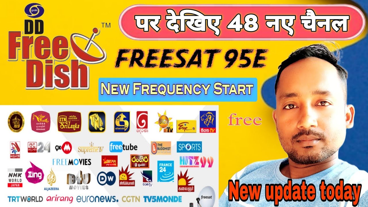 DD Free Dish New update today / 48 New Channel Received on DD Free Dish ...