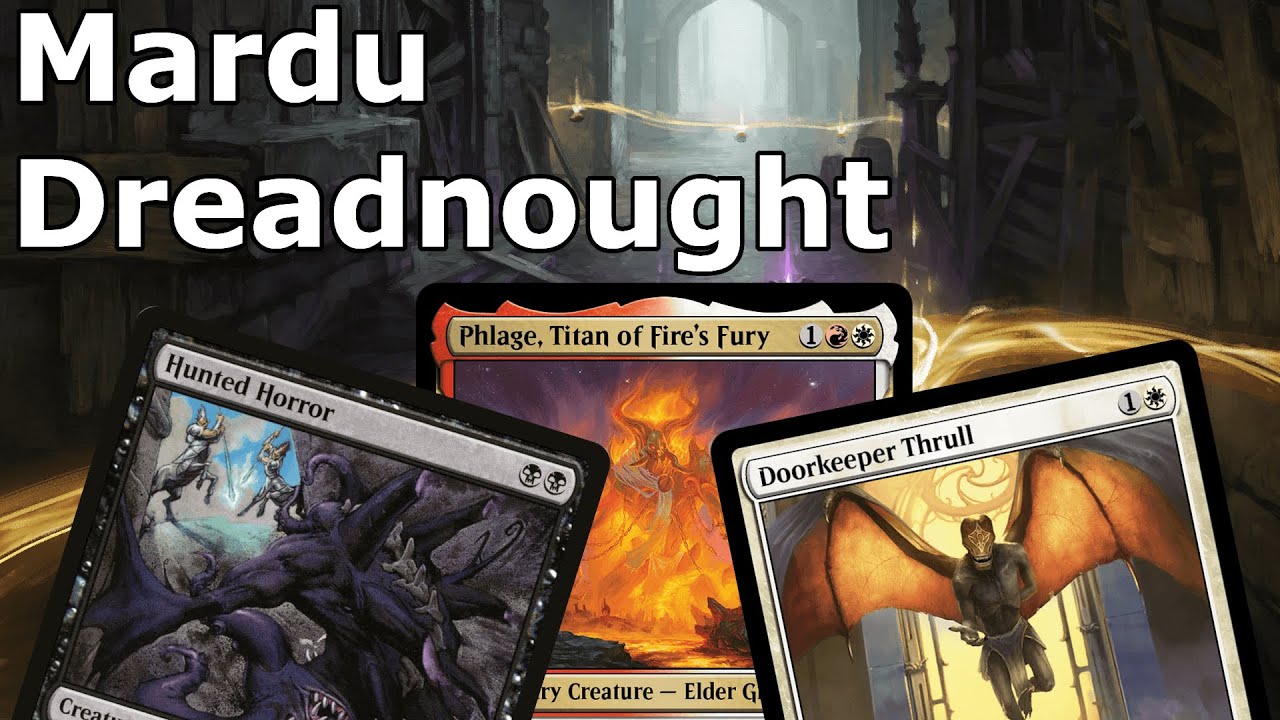 FINALLY, A GOOD MARDU DECK! Mardu Dreadnought (Legacy MTG) - YouTube