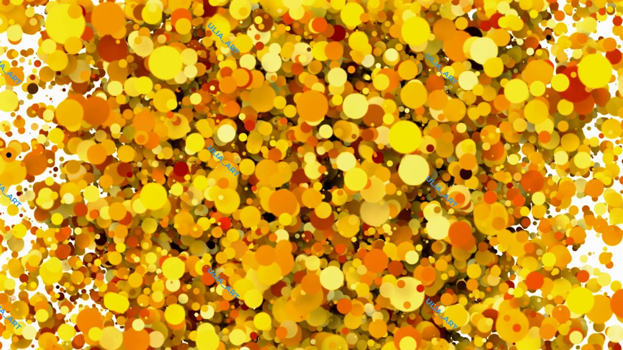 Yellow-orange splash of emotions, spectacular screensaver - YouTube