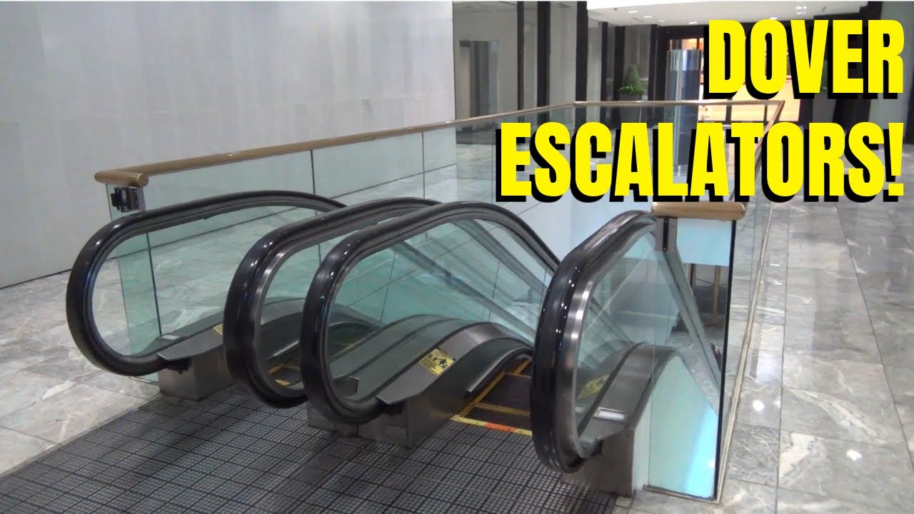 Escalator Monday! Rare Dover Escalators - Marquis One Tower - Atlanta, GA - YouTube