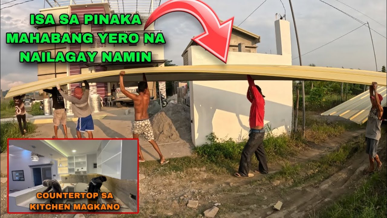 ISA SA PINAKA MAHABANG YERO NA NAILAGAY NAMIN/20K QUARTS STONE SA ...