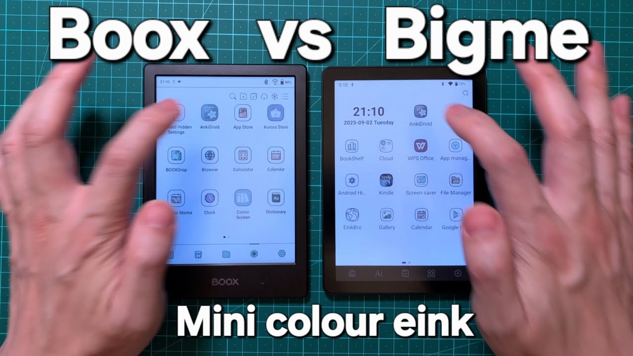 Bigme B6 mini 6" color eink tablet September 3, 2025 - YouTube