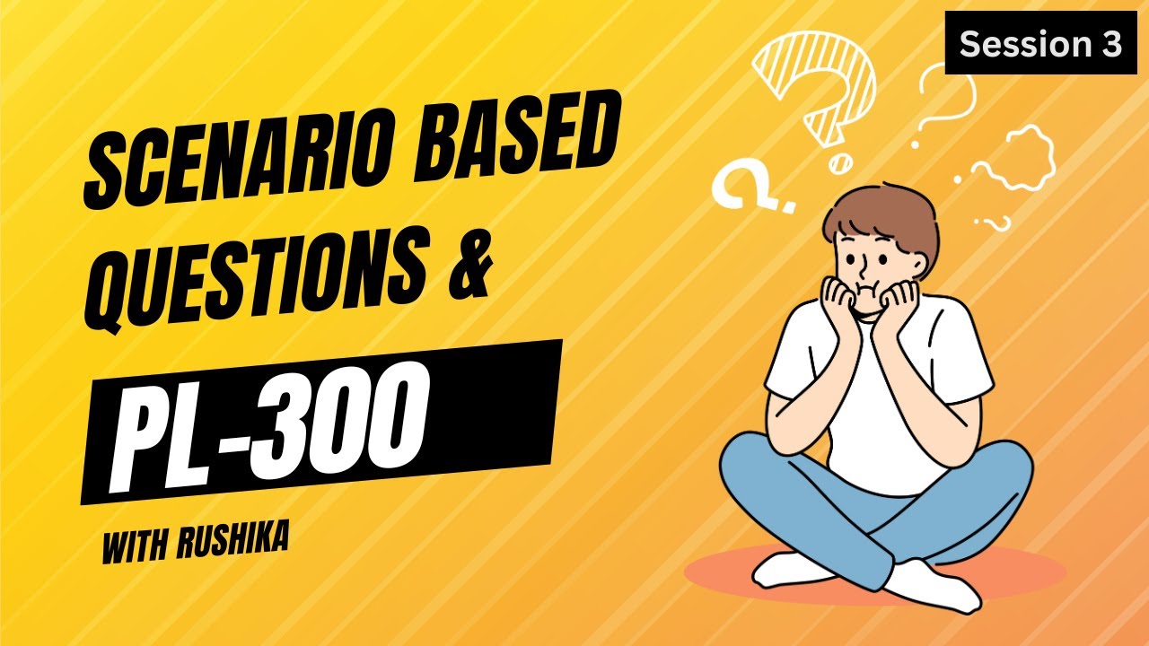 Scenario Based Question & PL 300 - Part 3 #powerbi #dataanalysis - YouTube