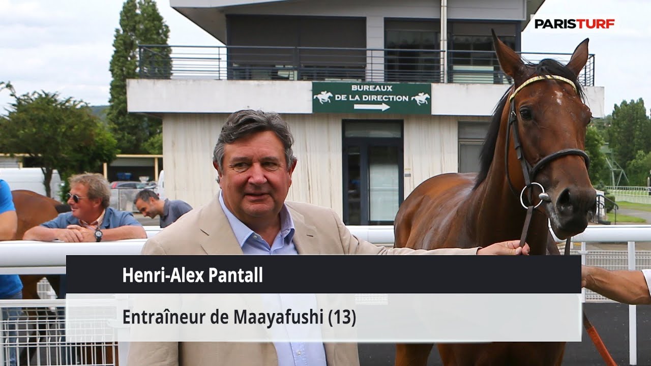 Henri Alex Pantall, entraîneur de Maayafushi (04/11 à Deauville) - YouTube