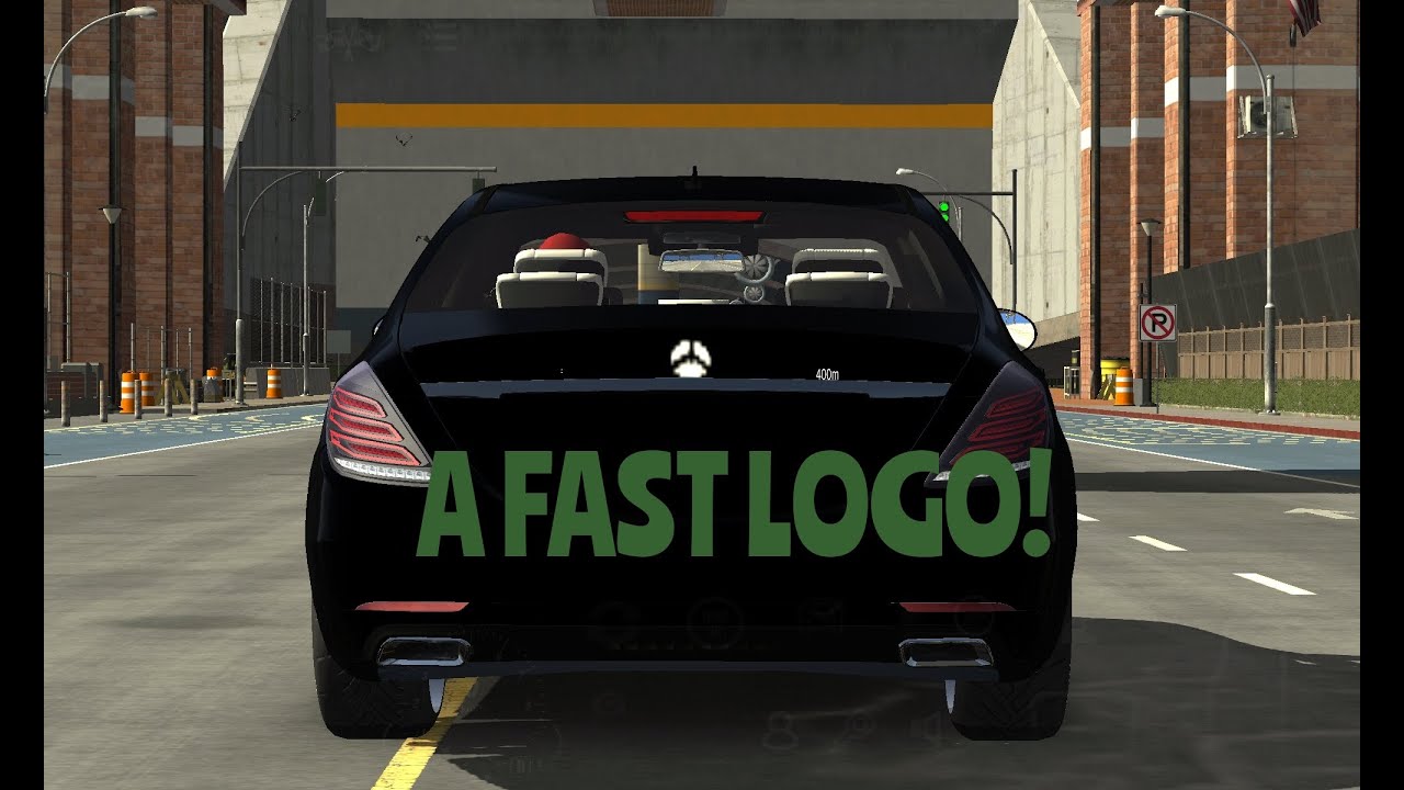 How to make a mercedes car logo! #carparkingmultiplayer - YouTube