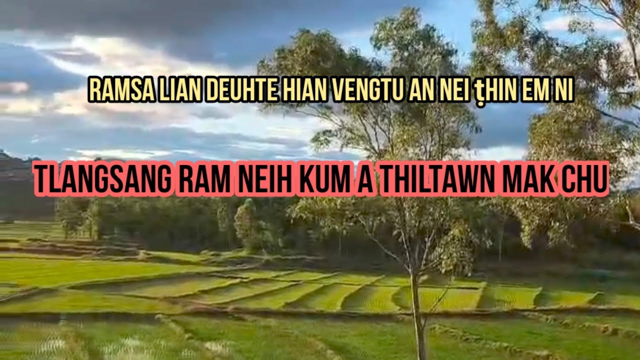 Kum 2003 a Tlangsam rama Pu Thangtea thiltawn mak chu - YouTube