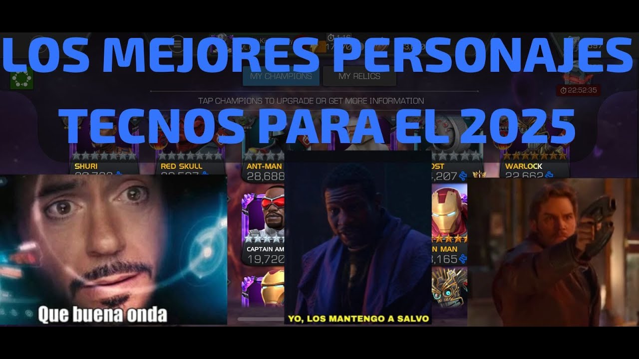 TOP TECNOS 2025 CON GAMEPLEAYS DE COMO USARLOS - YouTube