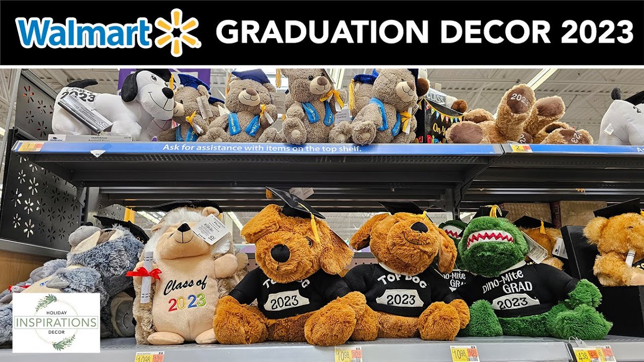 WALMART Graduation gifts and decor 2023 - YouTube