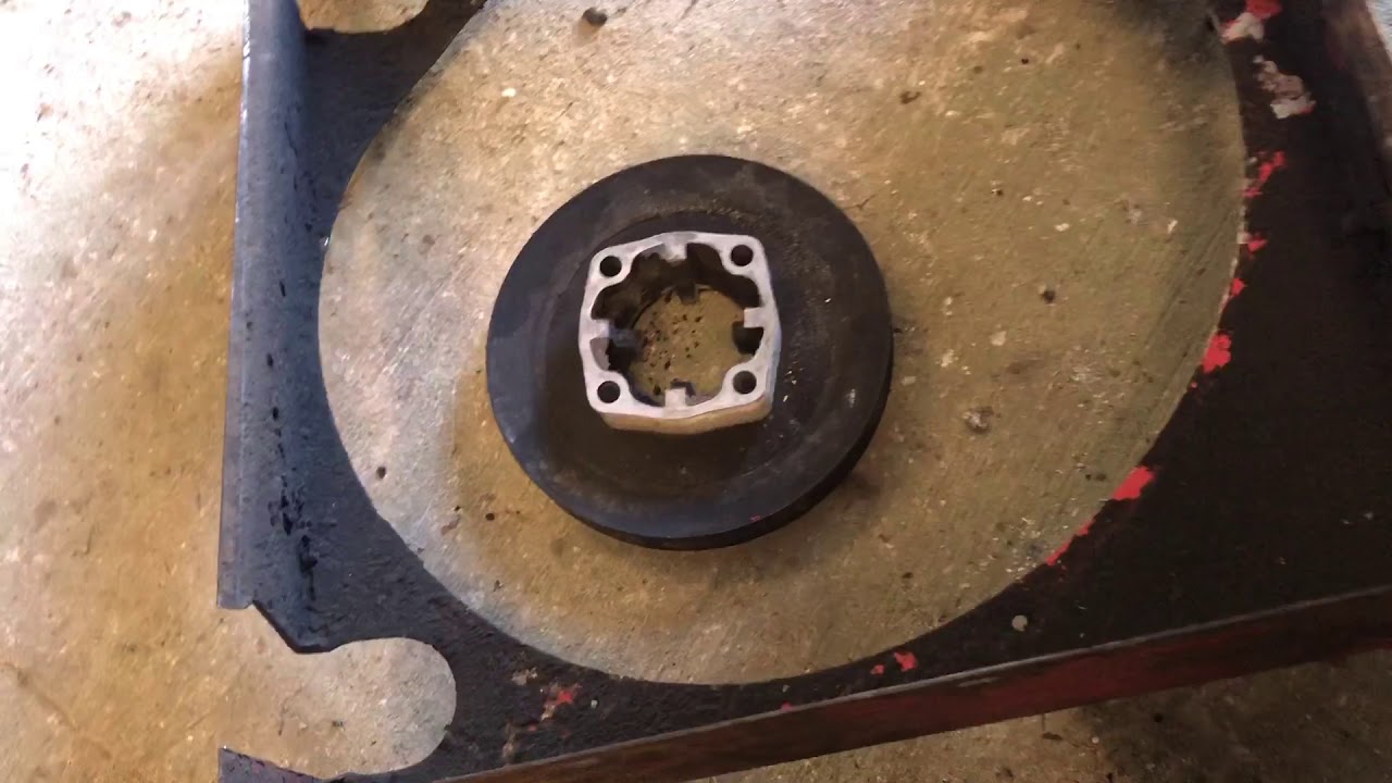 Gehl 4510 engine swap to a diesel - YouTube