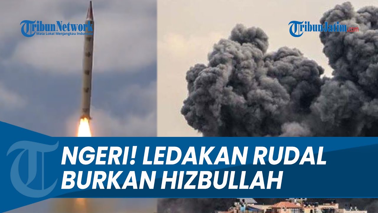 GANASNYA RUDAL BURKAN! Hizbullah Porak-porandakan Barak Zebdine Israel ...