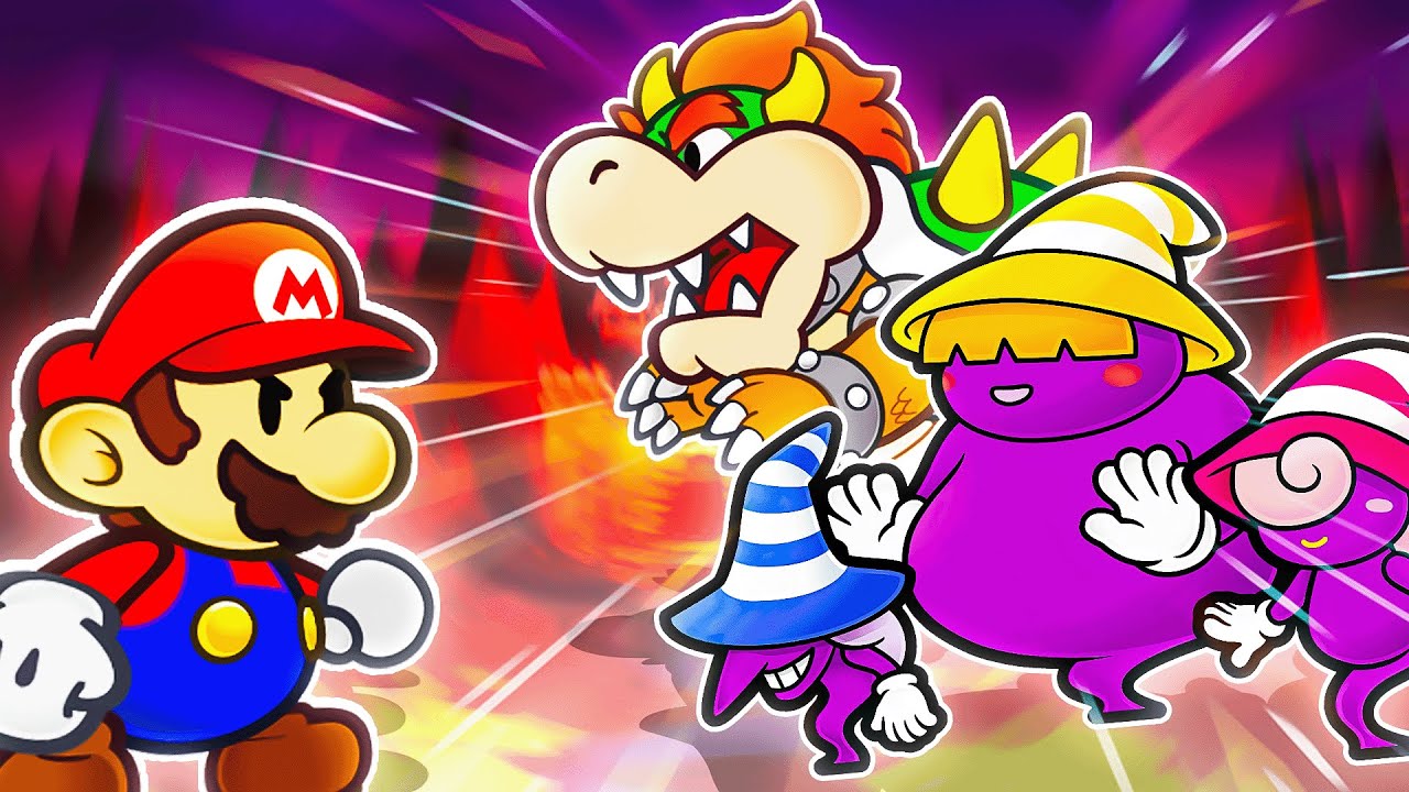Three Shadows, Bowser and the X-Nauts Appear! | Paper Mario: The ...