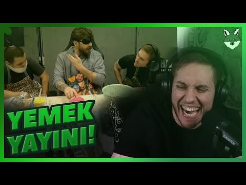 Yemek Yayını Komik Anlara Tepki! | RRaenee