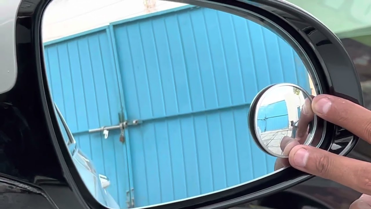 Universal Wide Angle Round Blind Spot Mirror | Car Rearview Convex ...