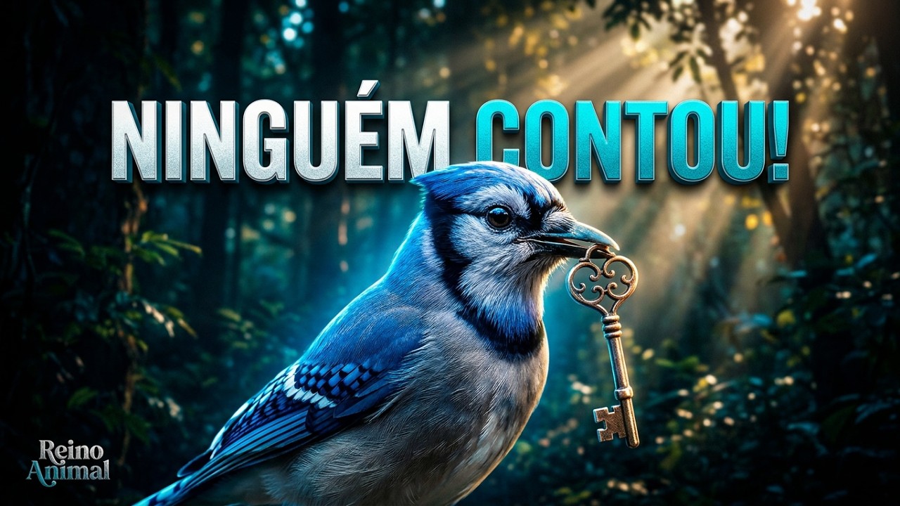 Gaio-Azul: O Pássaro MAIS Inteligente da América! 🐦💙 Ninguém Te Contou ...