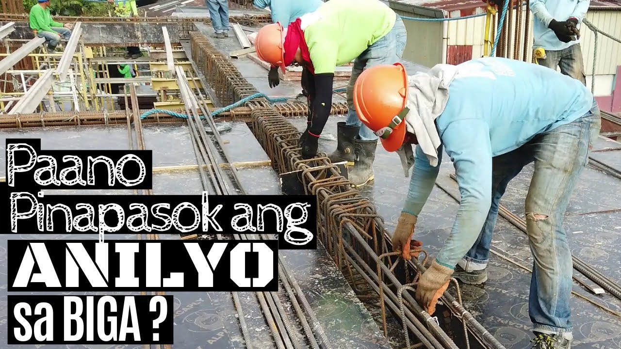 Installation of Stirrups on Beam and Girder - Building Construction ...