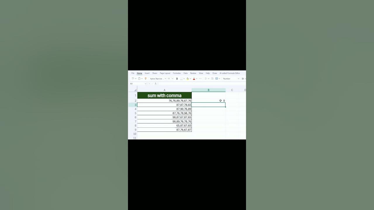 Sum+Textsplit function 😳👈👈..#excel #exceltips #exceltricks #office365 - YouTube