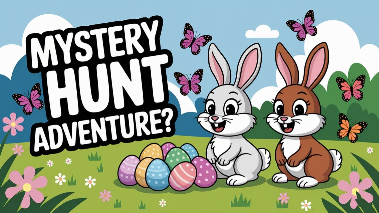 Binky & Wiggles: Easter Egg Hunt Mystery Adventure for Kids|learning ...