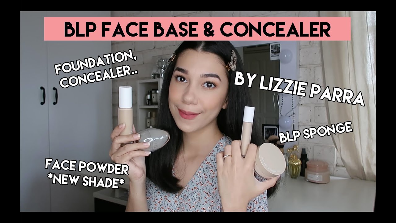 BLP Face Base Foundation , Concealer & Face Powder New Shade Review ...