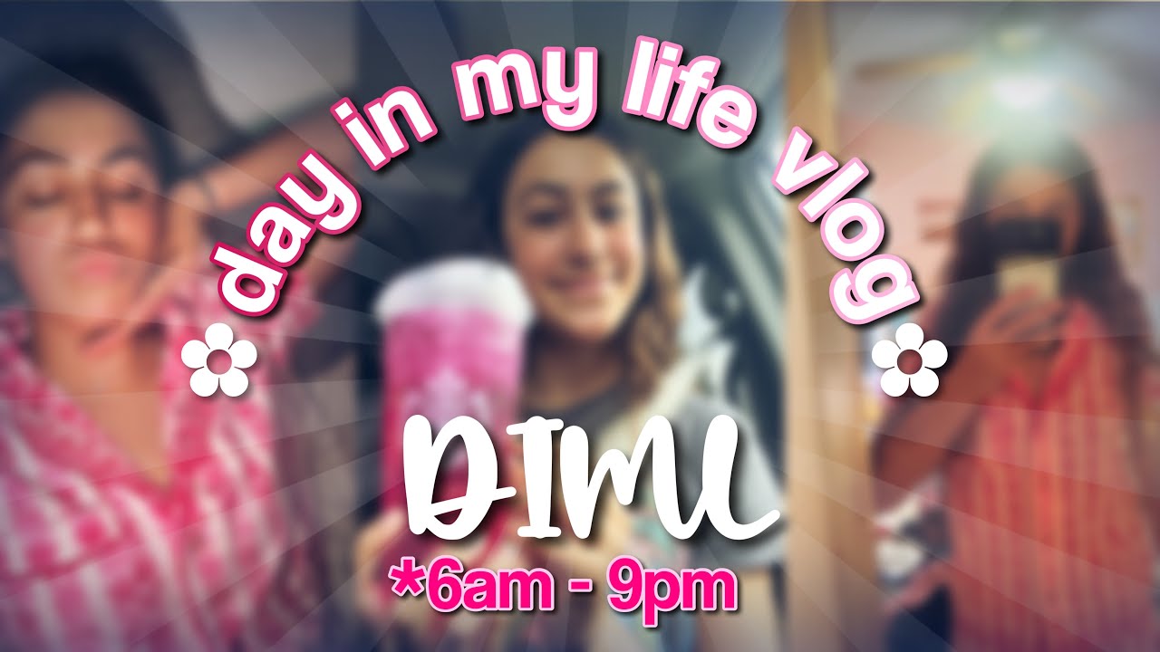 DIML VLOG!! 🎀 {day in my life, first irl vlog) - YouTube