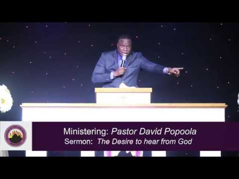 Desire To Hear From God - Pastor David Popoola - YouTube