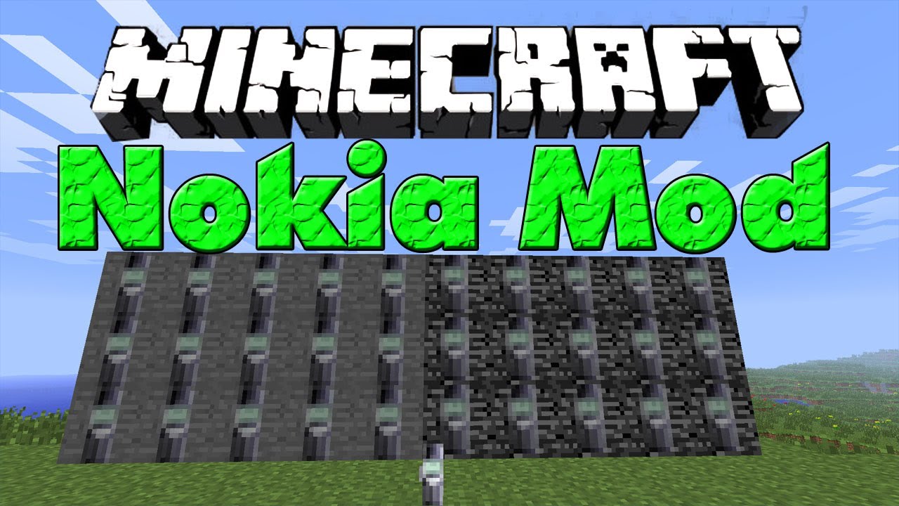 Minecraft Mods #20 - Nokia Mod [HD] - YouTube