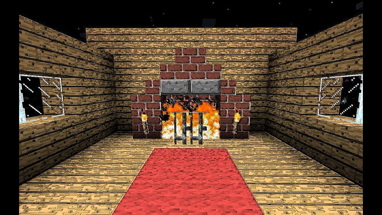 Minecraft: Kako napraviti kamin - YouTube
