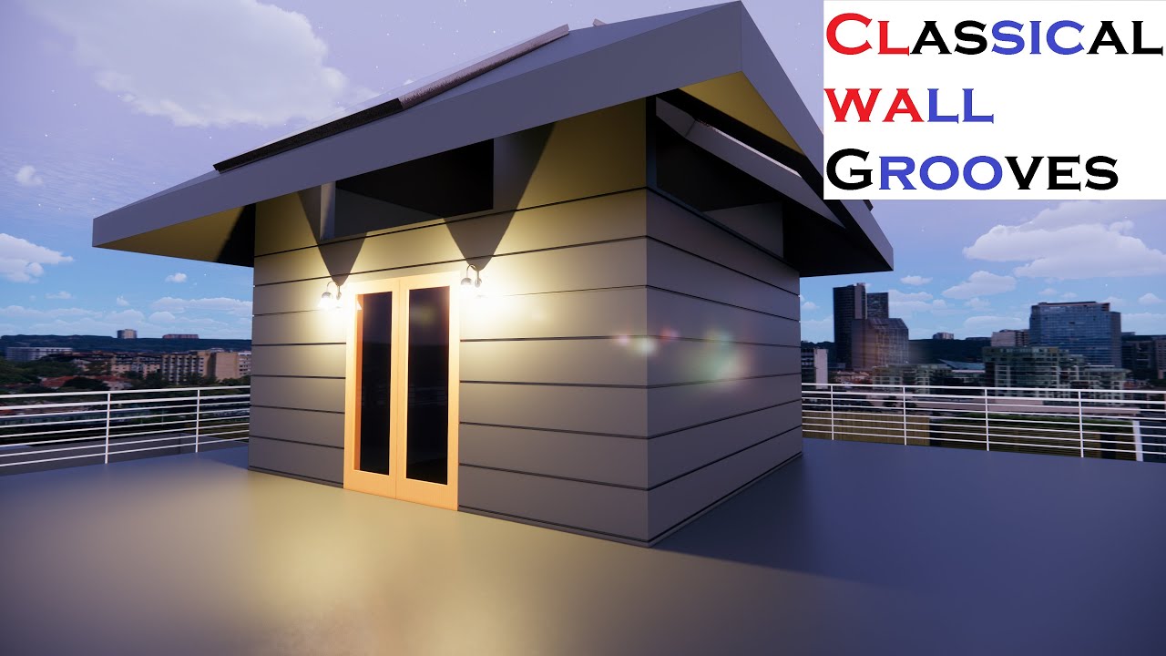 Revit Tutorial = Classical House Grooves in Revit - YouTube