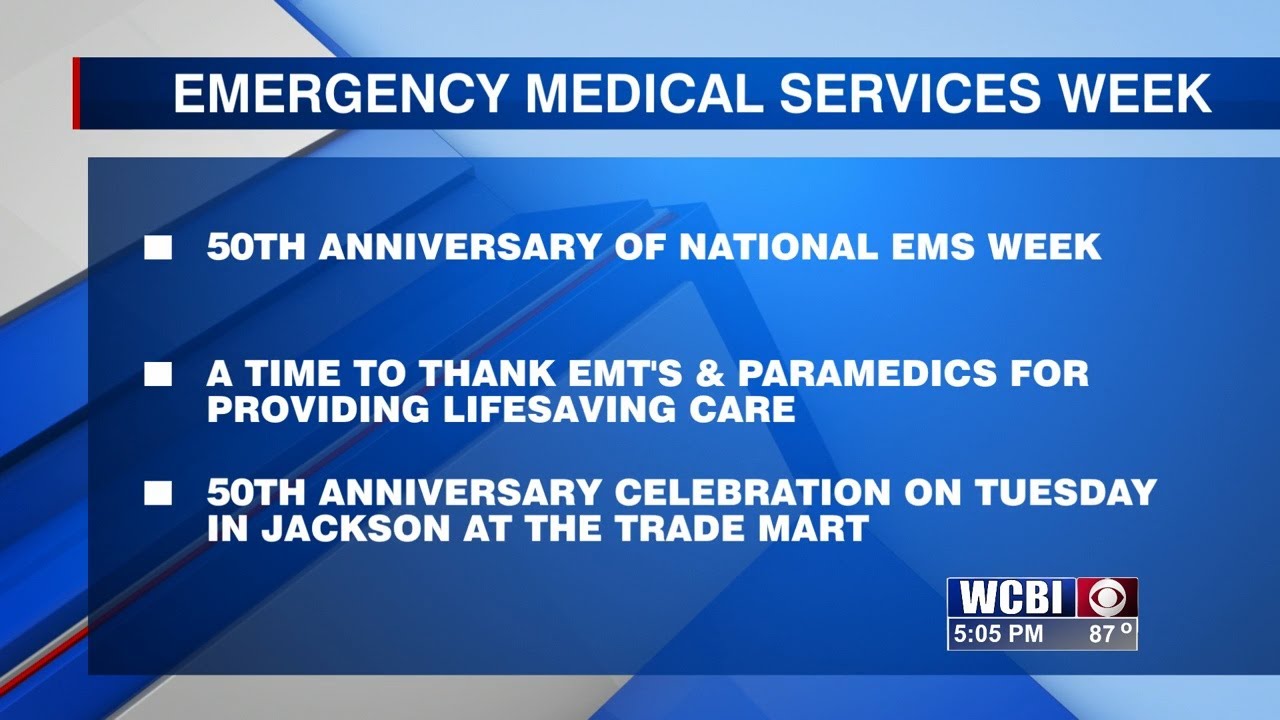 State agencies to celebrate Mississippi EMS Week in Jackson - YouTube