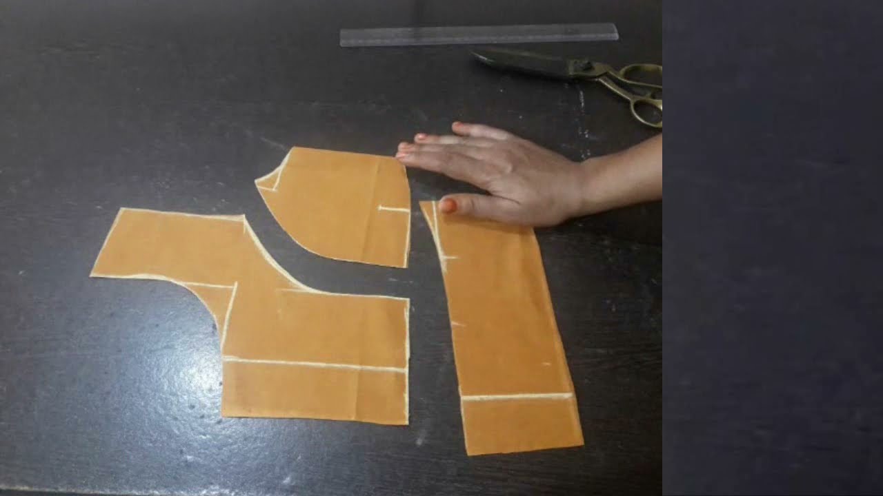 No 1 28 size katori blouse cutting | choli cut blouse | Gyanti fashion ...