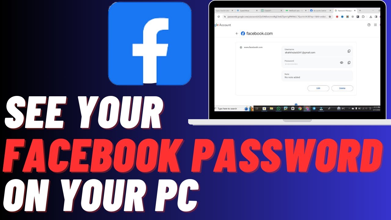 How To See Facebook Password In Computer Laptop PC YouTube how-to-see-facebook-password-in-computer-laptop-pc-youtube