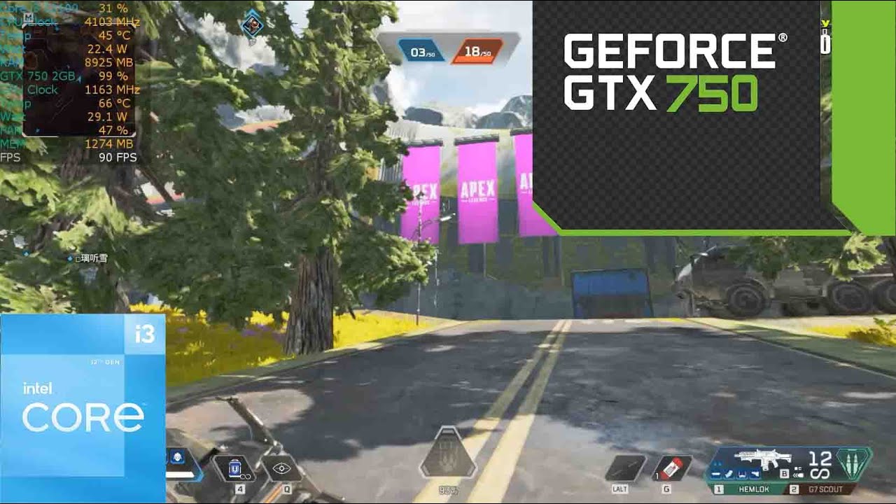 GTX 750 2GB Apex legends - YouTube