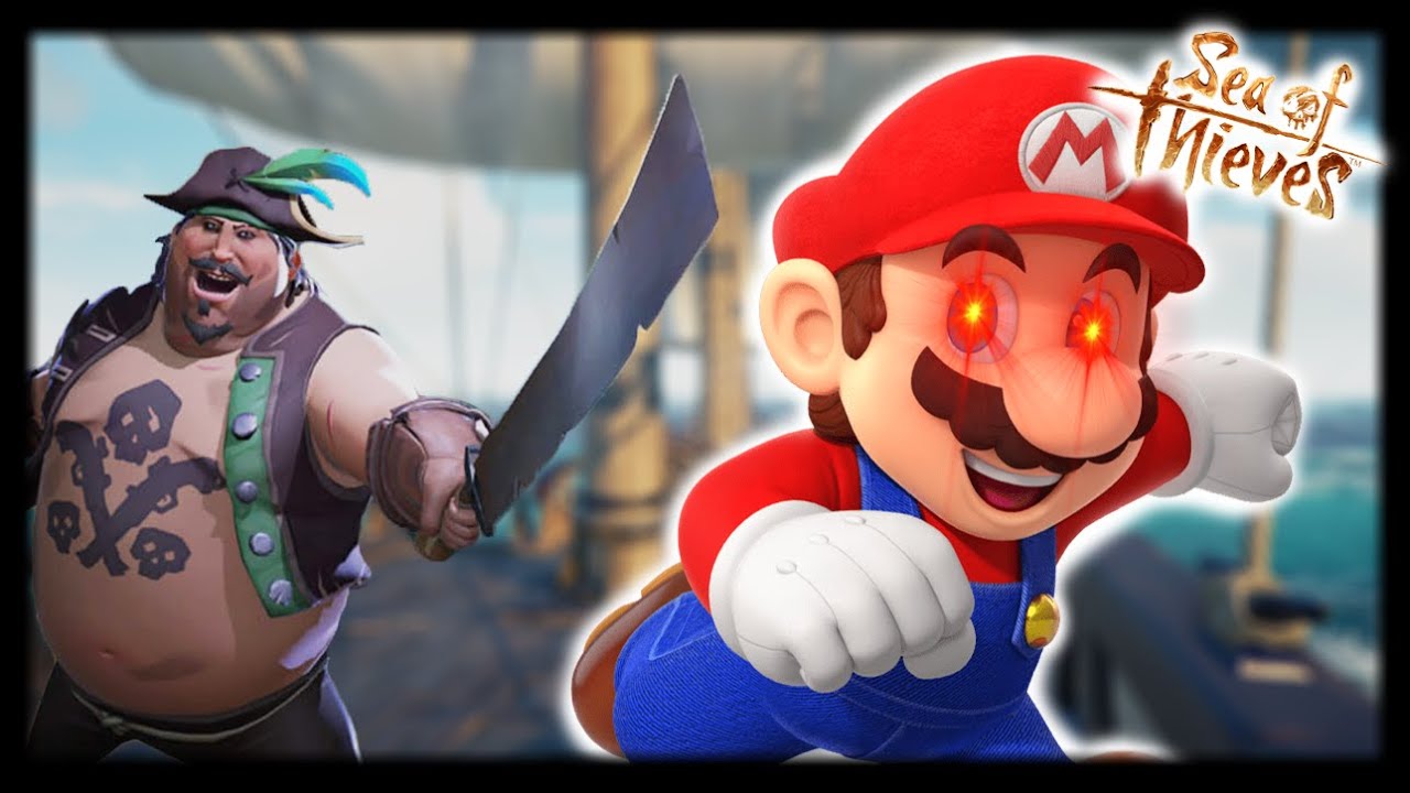 We Found Mario In Sea Of Thieves - YouTube