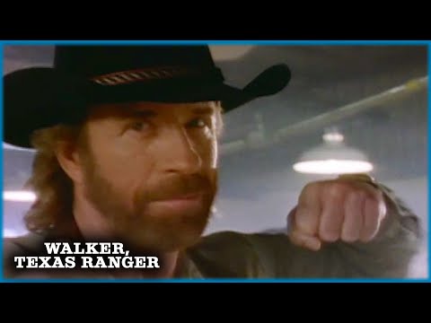 Walker Beats Up Drug-Lab Kung Fu Fighters | Walker, Texas Ranger