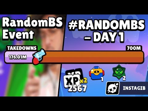 Brawl Stars - Random BS community event / day 1 of #RandomBS (January 13)