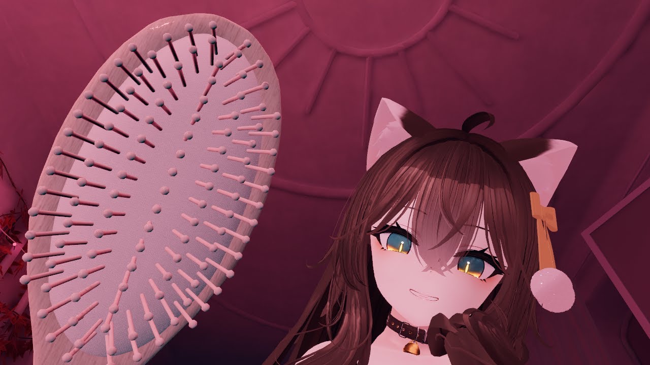 Spa Treatment~ | Soft swooshing noises and hair brush noises | VRChat ...