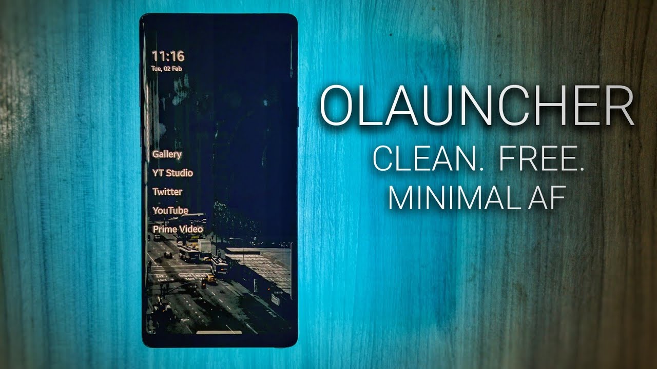 OLauncher : Best Minimal Android Homescreen Yet! - YouTube