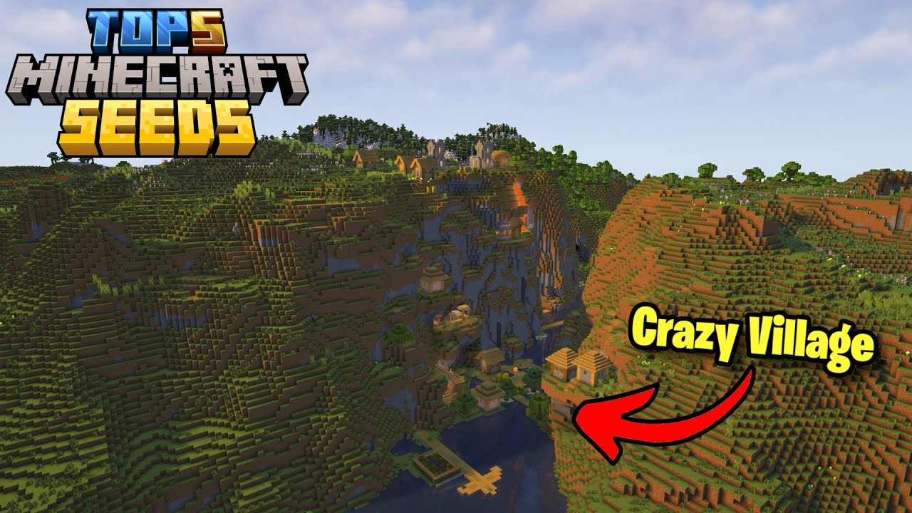 Top 5 VILLAGE SEEDS for Minecraft 1.20.4 (Best Minecraft Seeds For Java ...