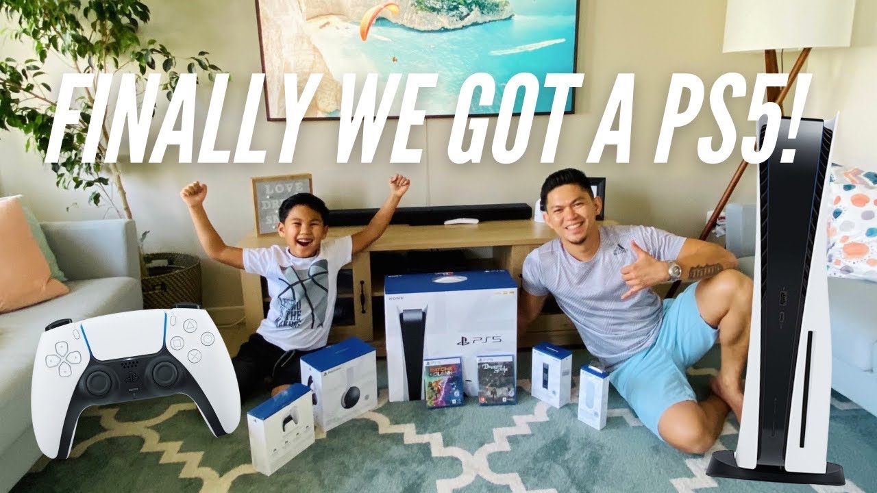 FINALLY WE GOT A PS5! | SONY PLAYSTATION 5 UNBOXING, SETUP, AND TESTING ...
