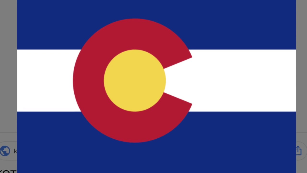 Colorado Flag art project - YouTube