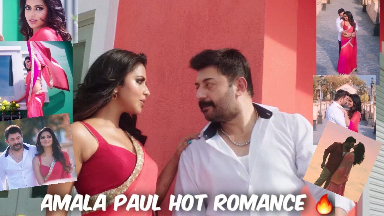 Amala paul hot romance with Arvind swamy 🔥 | Bhaskar oru rascal | HD editz - YouTube