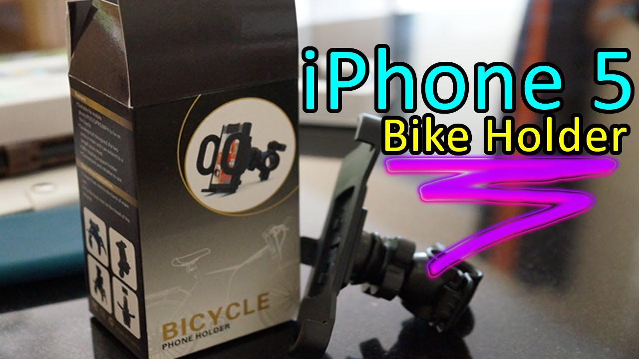 iPhone 5 Bicycle Mount Hands On Review - YouTube