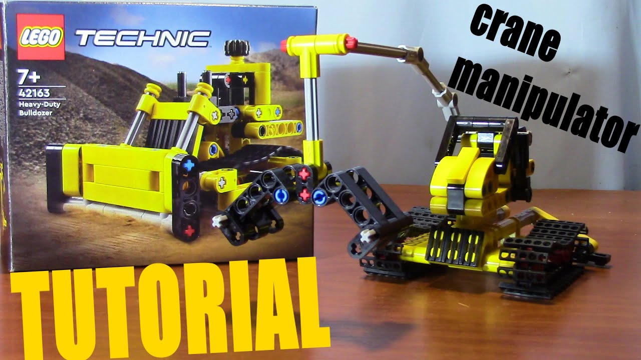 Crawler Crane 42163: LEGO Technic Alternative - YouTube