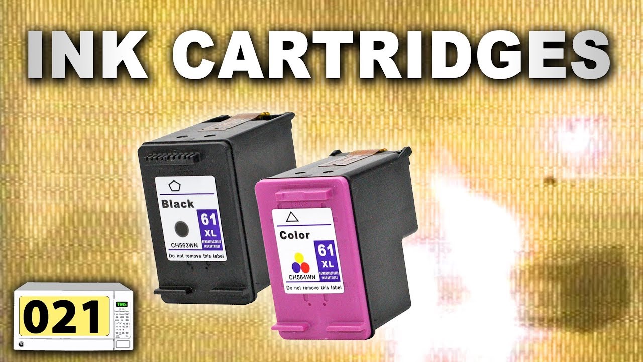 Microwave Ink Cartridges (#021) - YouTube