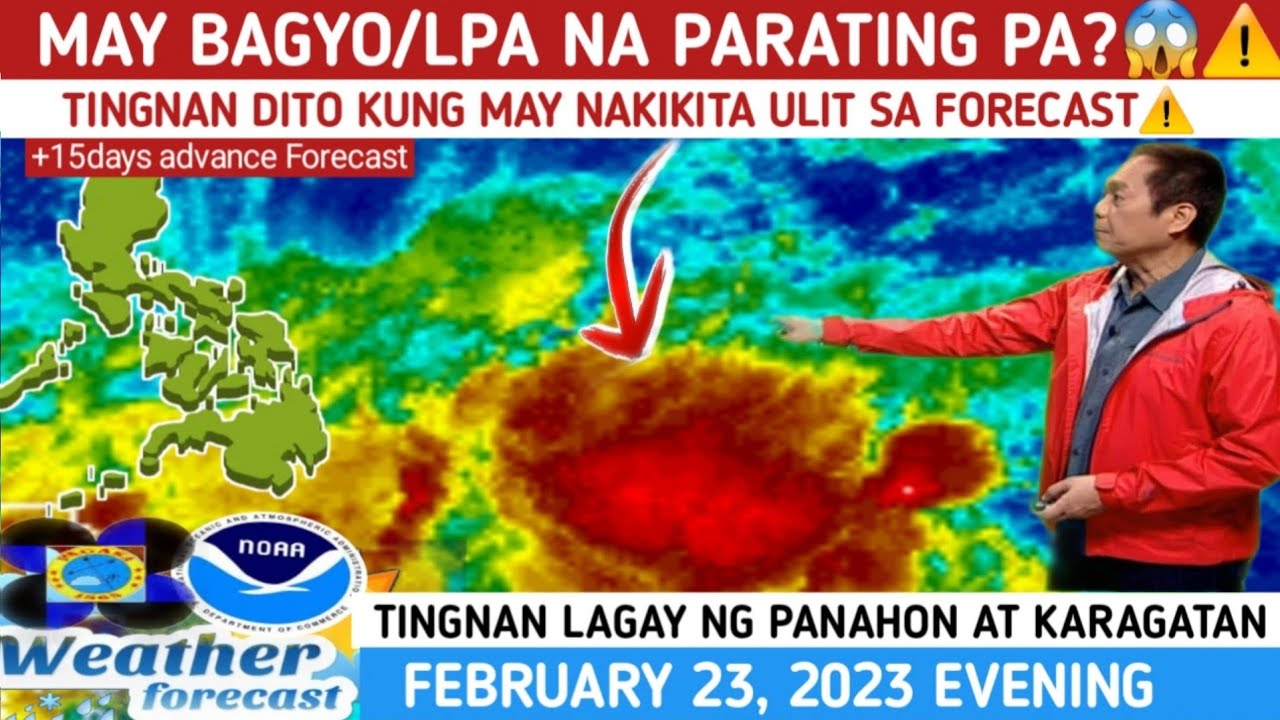 MAY BAGYO/ LPA PARATING BAGO TAG INIT?⚠️ TINGNAN⚠️| WEATHER UPDATE ...