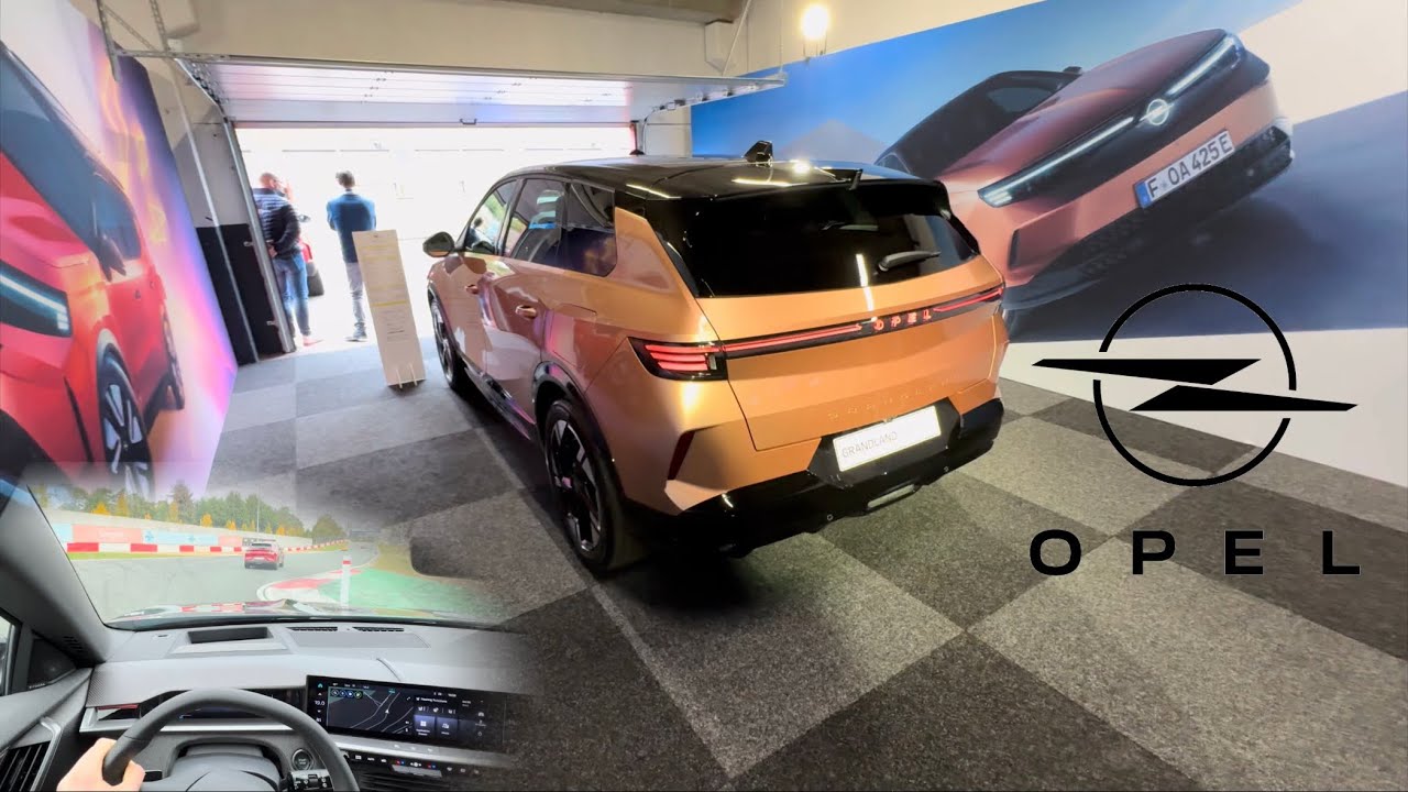First OPEL EV SUV! Grandland EV Review + TRACK TEST! - YouTube
