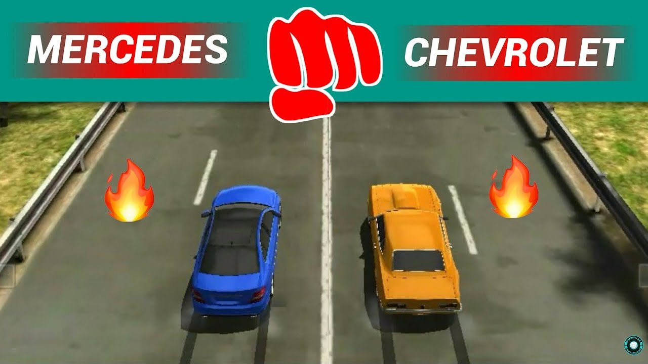 Traffic Racer - Mercedes Benz vs. Chevrolet Camaro SS - Speed Battle ...