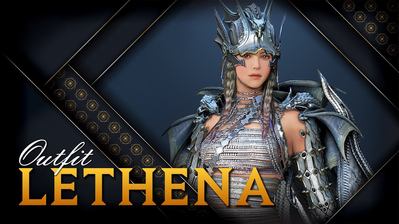 Black Desert Console: Drakania Outfit "Lethena" - YouTube