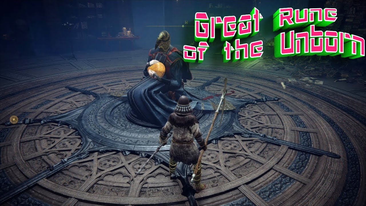 Elden ring Great Rune of the unborn | Larval Tear use location ...